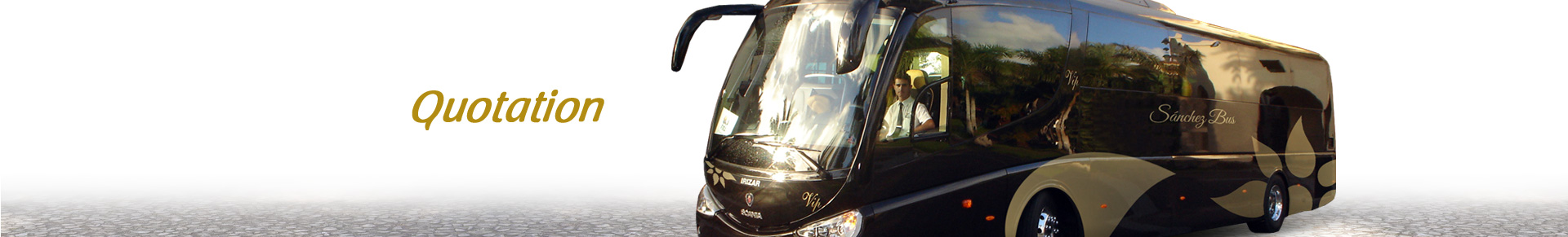 Quotation – Sánchez Bus